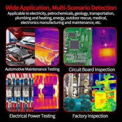 ZOYI ZT-R02 Thermal Imaging Multimeter – Infrared Camera & True RMS